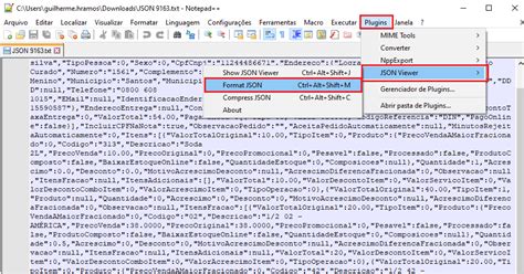 TC AC COMO VISUALIZAR ARQUIVO JSON Central De Atendimento TOTVS