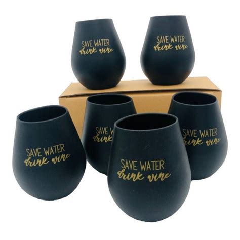 Silicone Wine Glasses Etsy