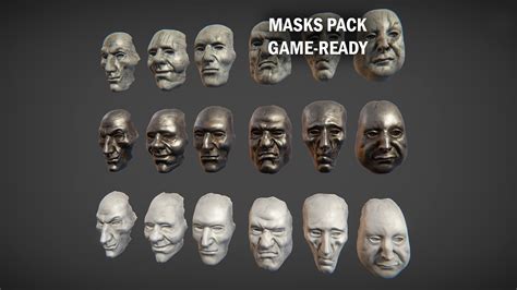 Masks Pack Unreal Engine Asset