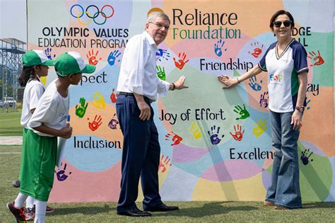 Ioc And Reliance Foundation Sign Agreement To Advance Olympic Values Education Across India