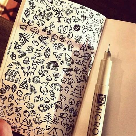 Doodle Sketch Book Sketchbook Inspiration Doodle Drawings