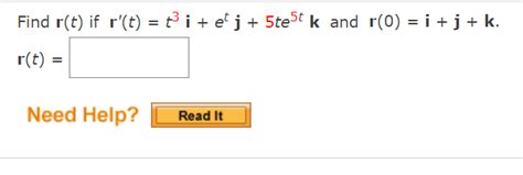 Solved Find R T If R T T I Etj Te Tk And R I J K Chegg Com