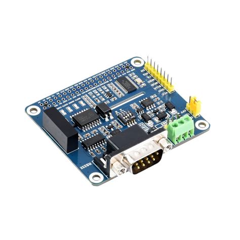 raspberry pi isolated rs485 rs232 expansion hat spi control