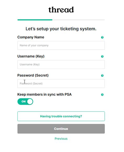 How To Setup Autotask Ticketing Integration Thread Help Center