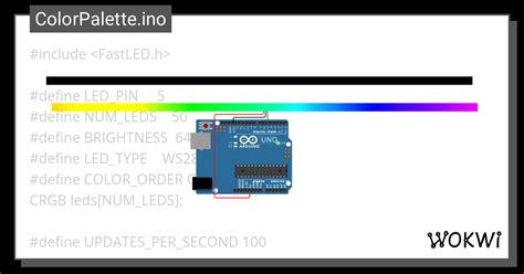 ColorPalette Ino Copy Wokwi ESP32 STM32 Arduino Simulator
