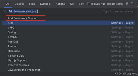 Idea2023没有add Framework Support Csdn博客