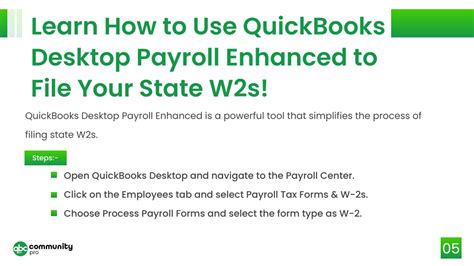 Ppt Quickbooks W2 Forms Powerpoint Presentation Free Download Id