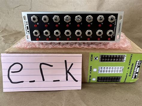 Xor Electronics More Triggers Nerdseq Trigger Expander Reverb