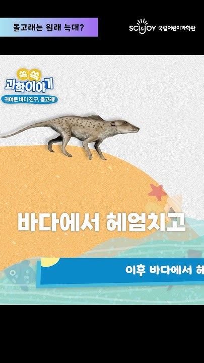육지에서 살았던 돌고래 Shorts Youtube