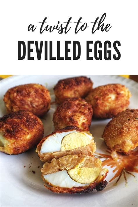 Dimer Devil Bengali Deviled Eggs