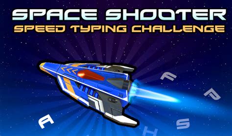 太空射击 英文打字练习 Space Shooter Speed Typing Challenge 🕹️ 免费游戏在线玩 小猪秒玩