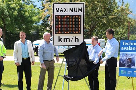 Announcing Variable Speed Limit Signs Minister Todd Stone Flickr