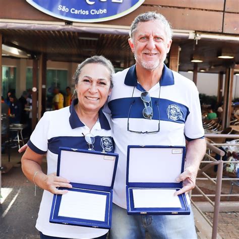 São Carlos Clube presta homenagem a Alemão e Egle Bonicelli São