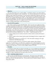 INSY 5343 Wireshark Lab 1 Docx INSY 5343 DATA COMM AND NETWORK