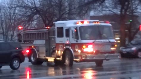 Pfd Engine 22 Responding Youtube
