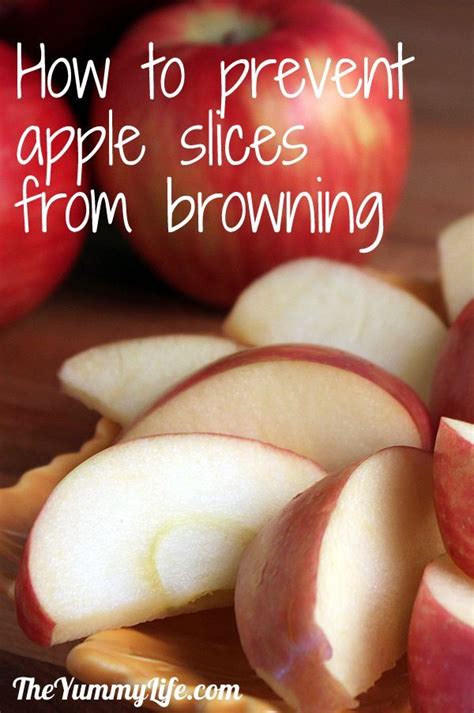 How To Prevent Apple Pear Slices From Browning Recipe Food Info Food Food Hacks