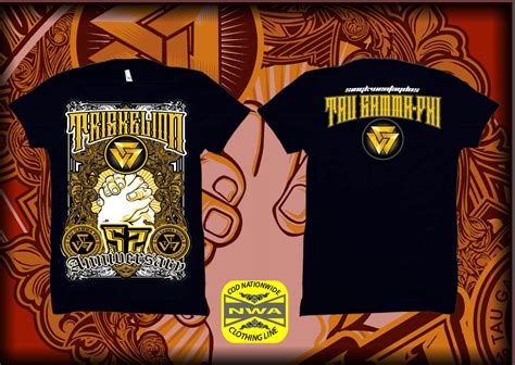 Tau Gamma Phi 52 Years Anniversary Shirt Free Logo Sticker Lazada Ph