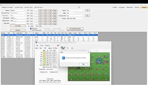 Gen 3 Encounter Type PID Mismatch RNG Reporter Help Saves Editing