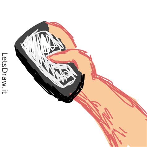 How To Draw Phone In Hand Jwasf5wg6 Png LetsDrawIt