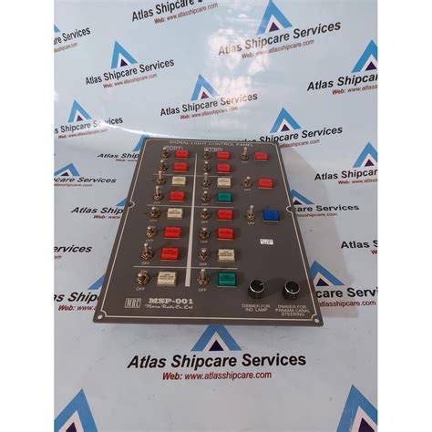 Mrc Msp 001 Signal Light Control Panel Atlas Shipcare Services