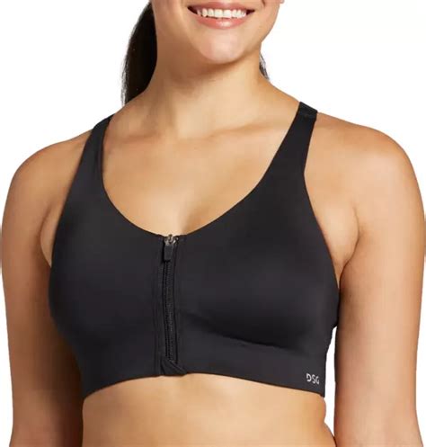 Dsg Womens High Support Zip Front Sports Bra Dicks Sporting Goods