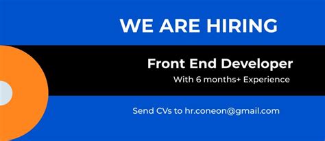 Coneon On Linkedin Frontenddeveloper Reactjs Reactnative