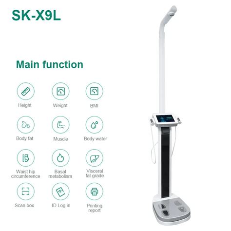 Sonka Bioimpedance 3d Scale Professional Body Composition Analyzer Sk