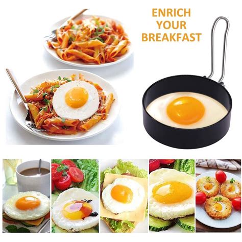 Iron Plating Nonstick Egg Frying Rings Fried Eggs Pancake 蝦皮購物