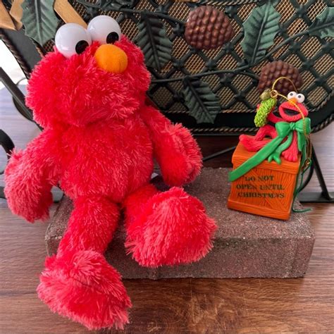 Sesame Street Holiday Elmo From Sesame Street Christmas Ornament
