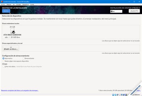 Cómo instalar CentOS 9 en VirtualBox 2024 Paso a paso