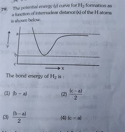 79 The Potential Energy Y Curve For H2 Formation As A Function Of Int