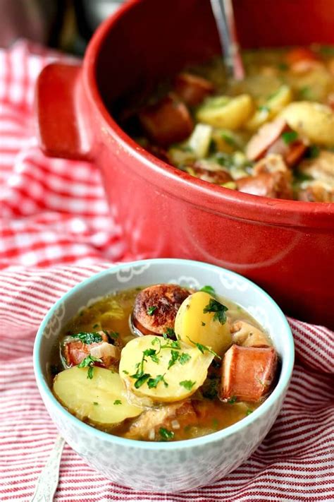 Dublin Coddle Irish Bacon Sausage And Potato Stew Karens Kitchen