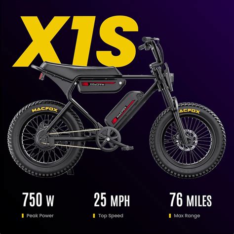 Macfox Electric Bike X1s User Manual