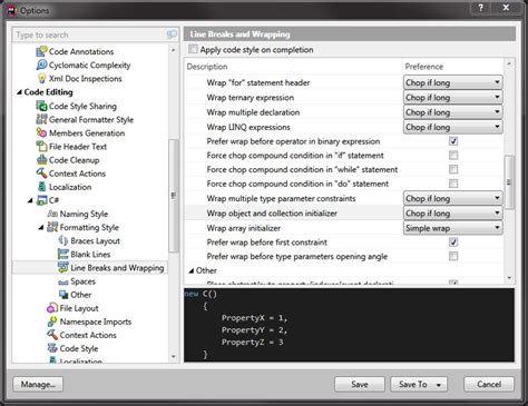 C Why Is Resharper Providing Strange Formatting With String
