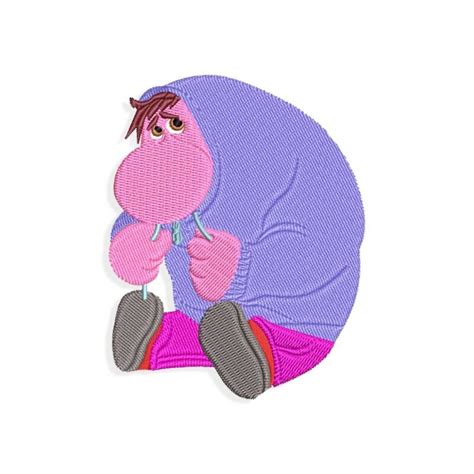 Embarrassment Inside Out Embroidery Design Files