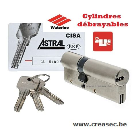 Acheter cylindre de porte Cisa Astral S