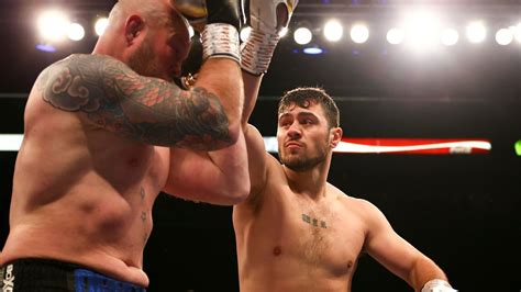 Brook Vs Deluca Dave Allen Knocks Out Dorian Darch Boxing News Sky Sports