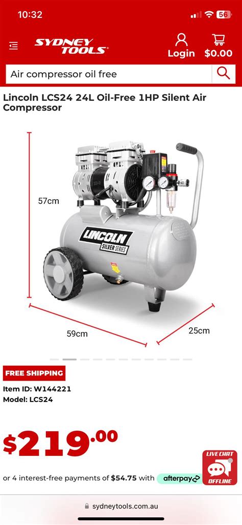 Air Compressor Advice R Tools