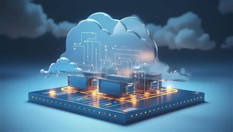 Premium Photo Cloud Computing Illustration Smart City Technology Technology Background Smart