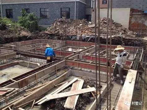 农村自建房地基图片 农村建房地基图片 农村盖房子打地基图片 第2页 大山谷图库