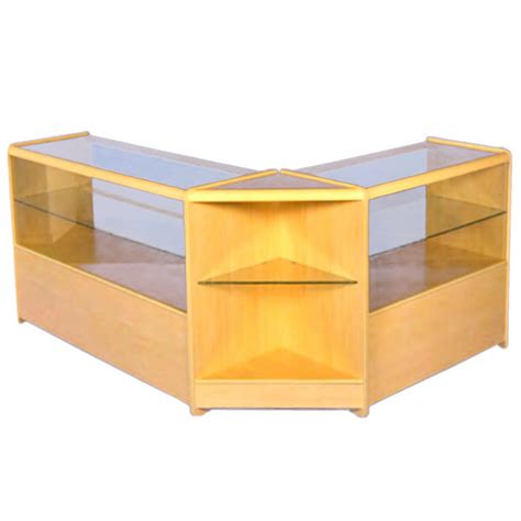Glass Display Counters Combination Kit Shop Fittings And Slatwall
