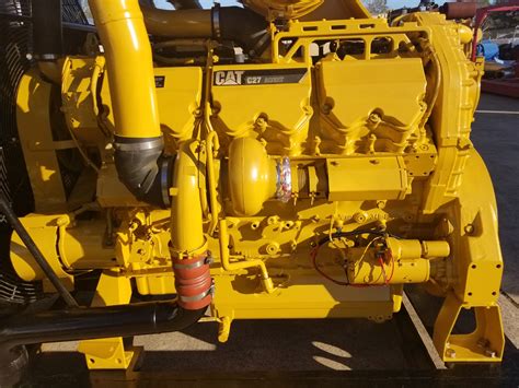Rebuilt Cat C27 Industrial Engine React Power