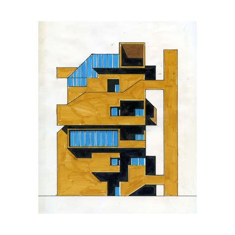 1969 Franco Purini Disegni Vari — Giovanni Rebecchini Architetto