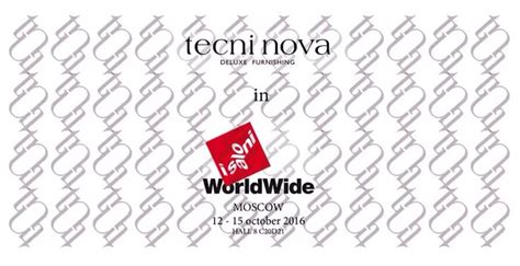 Tecninova in ISALONIWORLDWIDE WORLDWIDE MOSCOW .octubre 2016