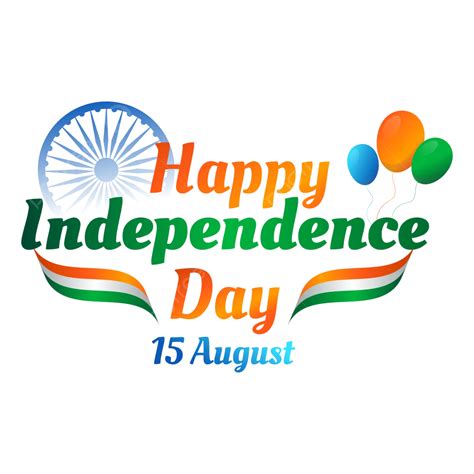 15 August Happy Independence Day India Vector Indian Independence Day