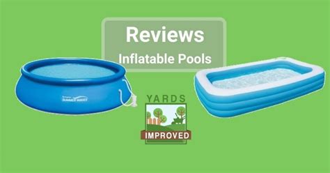 The Top Inflatable Pools Yards Improved
