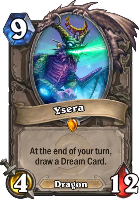 Ysera Hearthstone Card Hearthstone Top Decks
