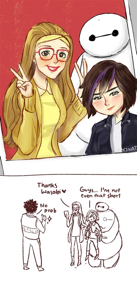 Wasabi Honey Gogo And Baymax Big Hero 6 Fan Art 37695702 Fanpop