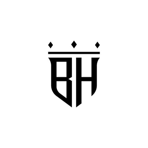 Premium Vector Bh Monogram Logo Design Letter Text Name Symbol