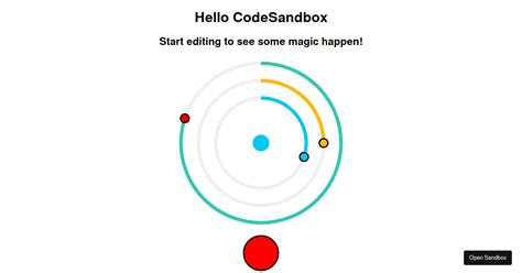 React Progress Rings Codesandbox